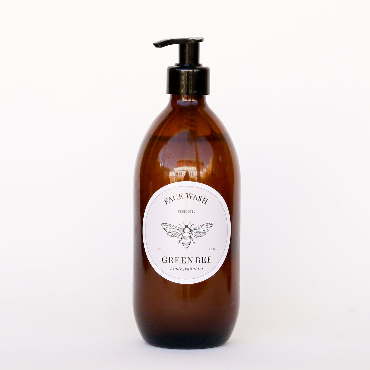 Green Bee Natural Probiotic Face Wash 500ml – Green Bee Biodegradables