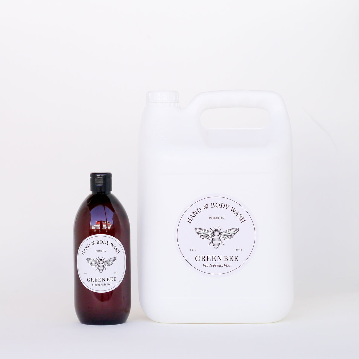 Natural Probiotic Hand Wash & Body Wash – Green Bee Biodegradables